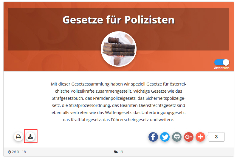 Hilfe zu Recht.Merken - JUSLINE Österreich